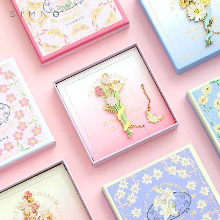 Unlock the Beauty of Flowers with Metal Bookmarks